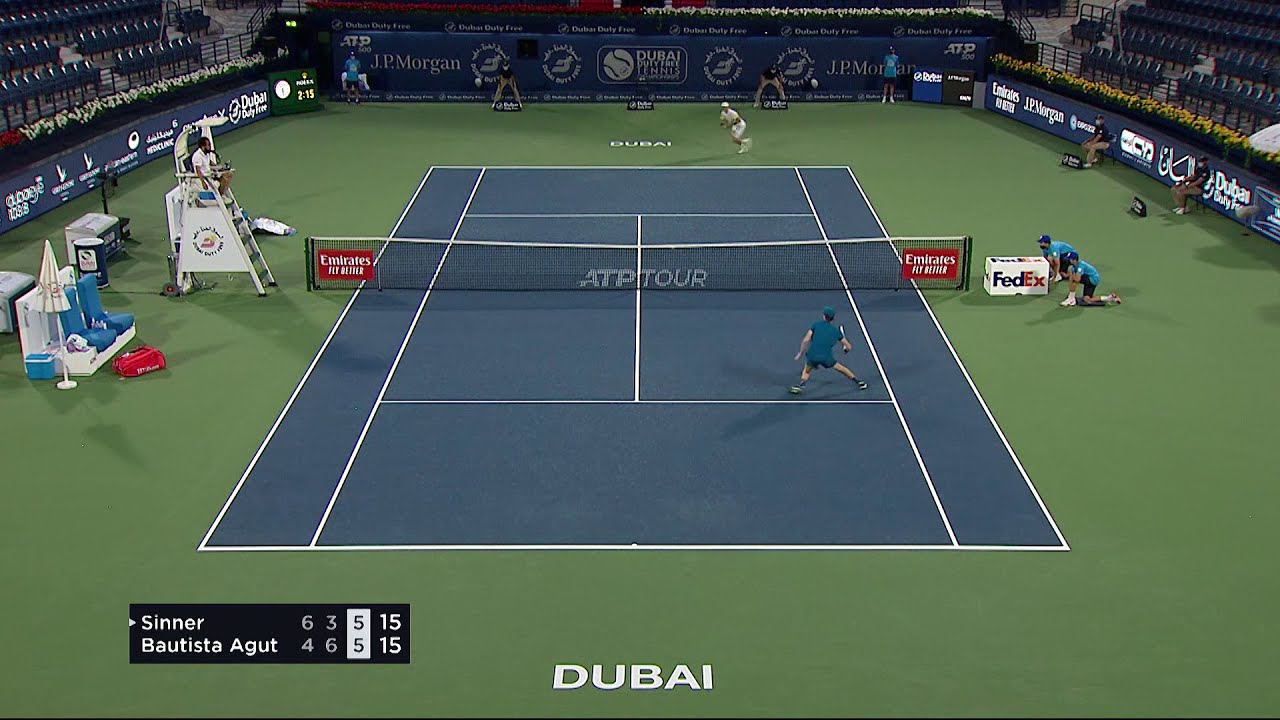 Hot Shot: Sinner Closes Out RBA - 2021 Dubai Duty Free Tennis ...