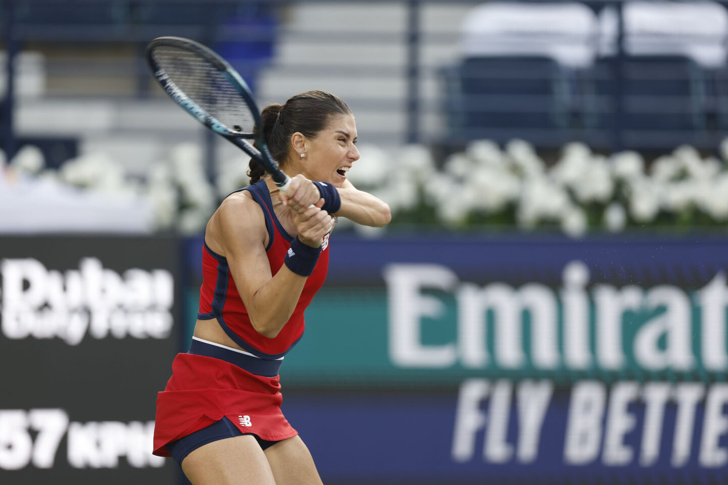 Qualifier Kalinskaya stuns Swiatek to set up historic final vs. Italian ...