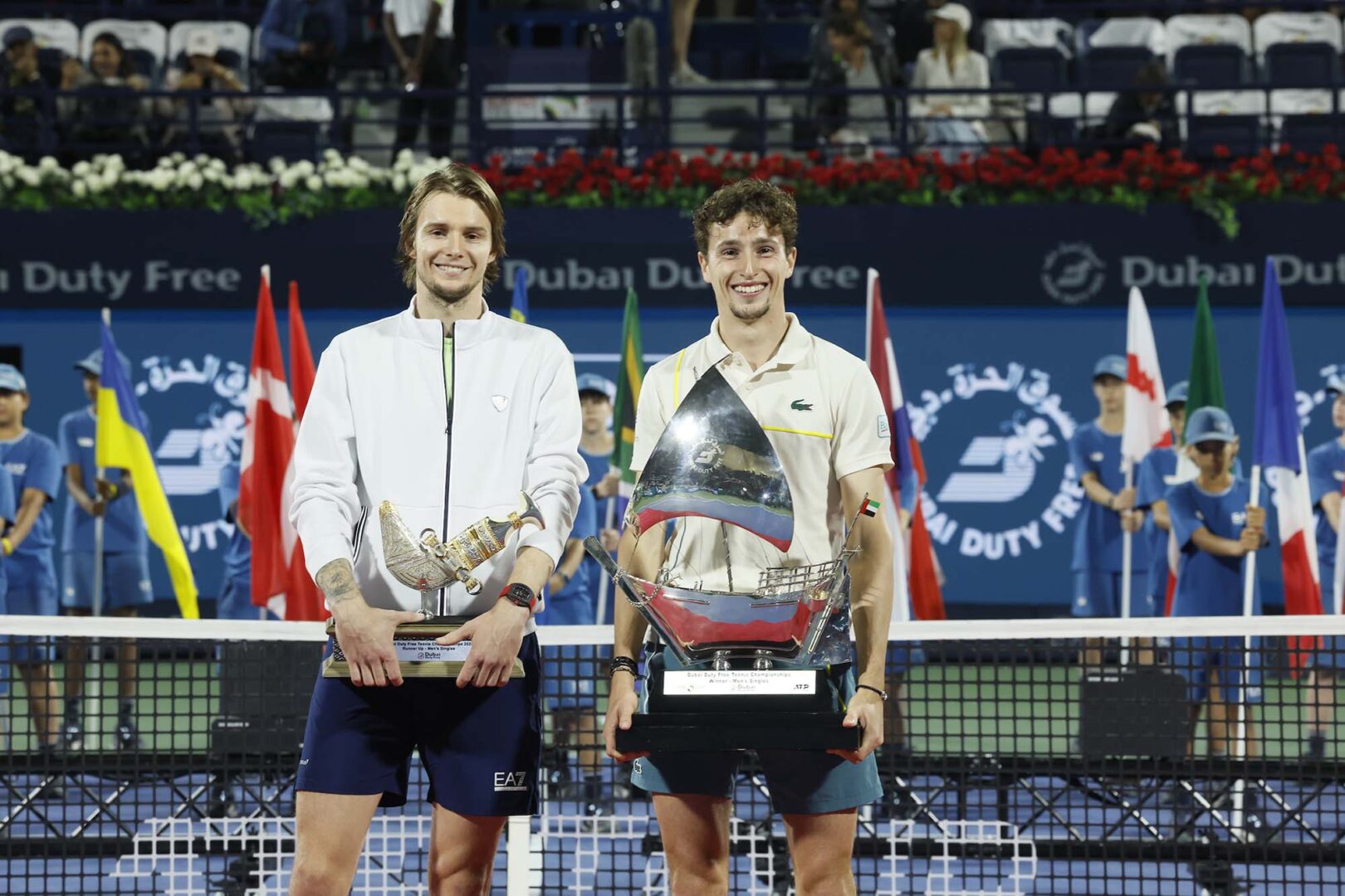 Humbert dominates Bublik to seal glory at 2024 Dubai Duty Free Tennis ...
