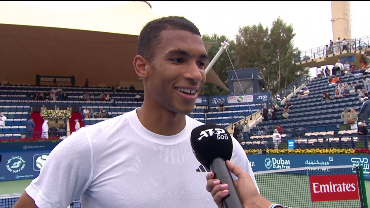 Felix Auger-Aliassime | Post-Match Interview | QF | 2025 Dubai Duty ...