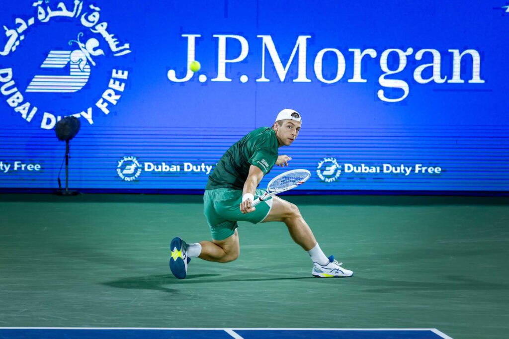 Tallon Griekspoor beats top seed Medvedev to reach Dubai Duty Free ...
